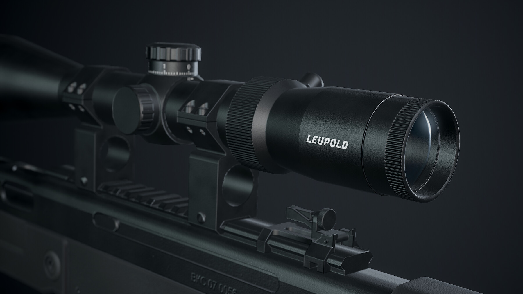 ArtStation - VKS Sniper Rifle | Game Assets