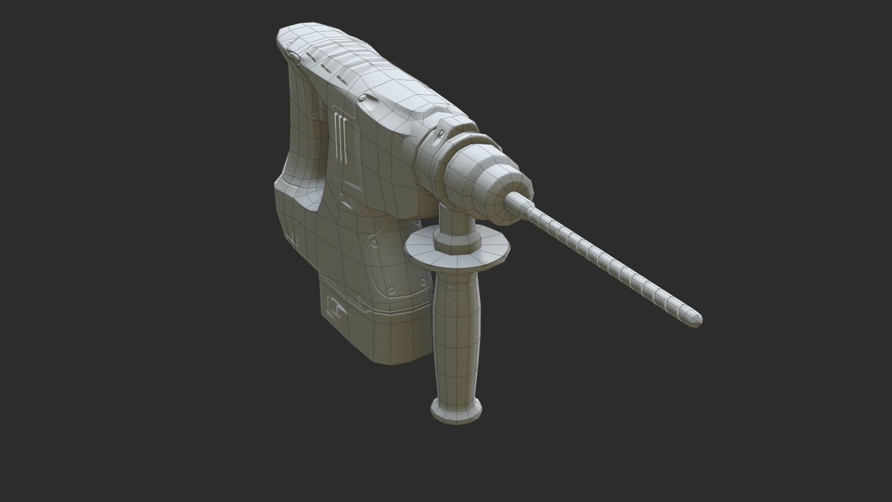 ArtStation - Power Hammer Drill | Game Assets