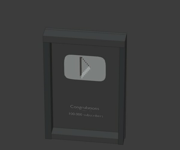 ArtStation - youtube button | Game Assets