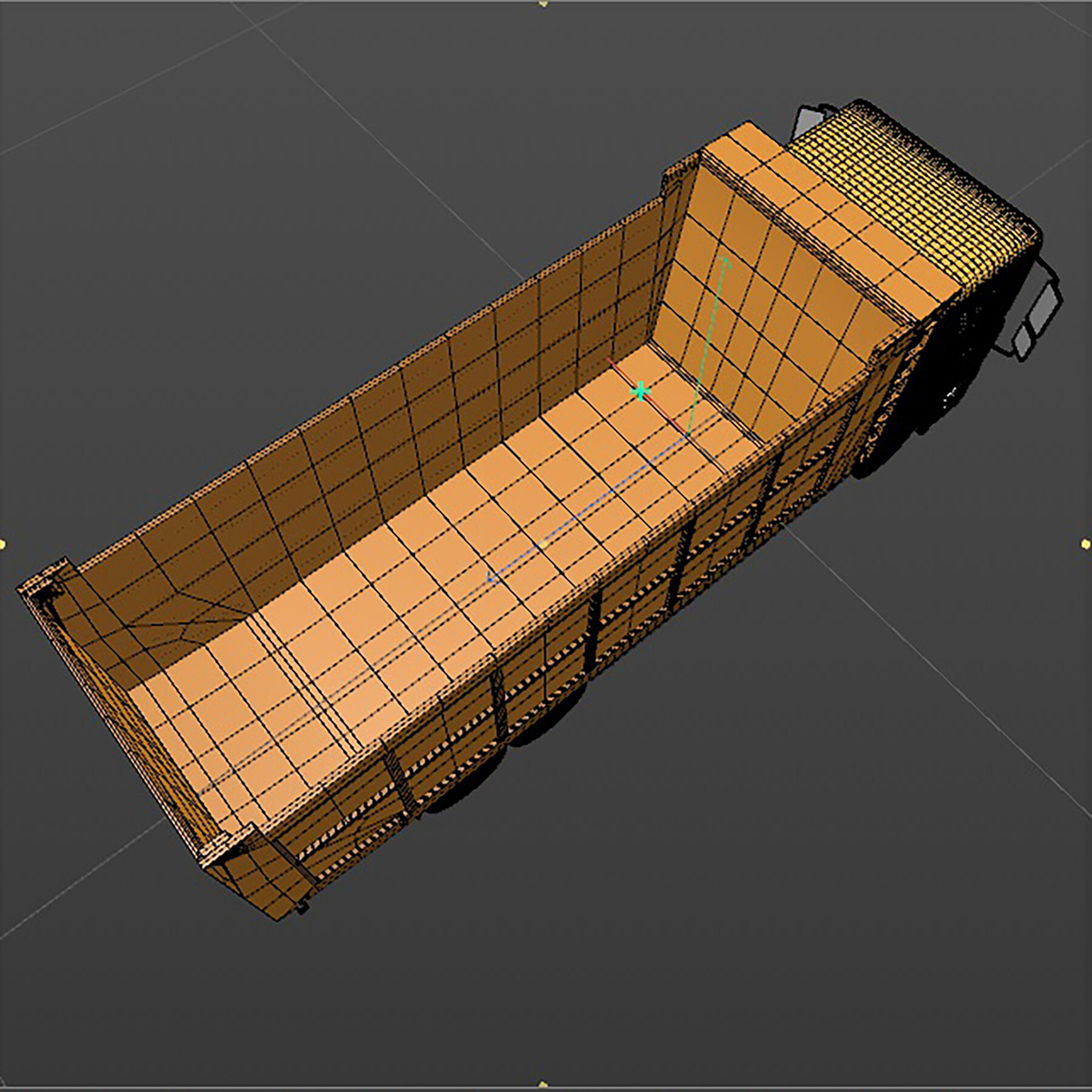 ArtStation - dump truck | Game Assets