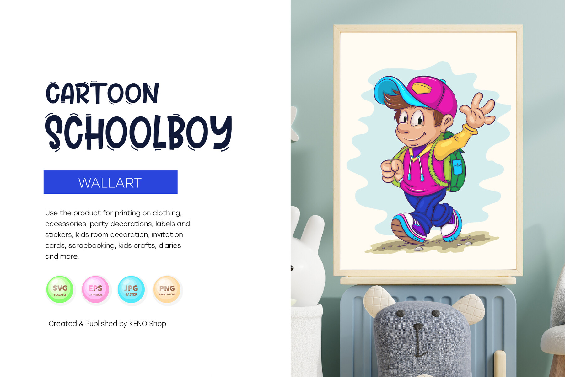 ArtStation - Cartoon schoolboy. | Artworks