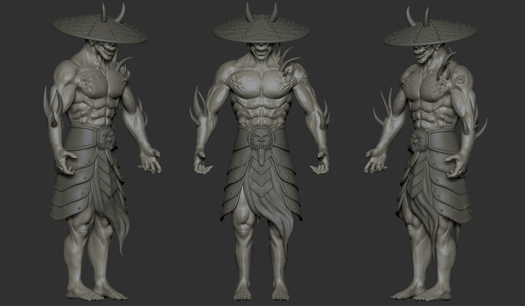 ArtStation - Demon (Oni) | Game Assets