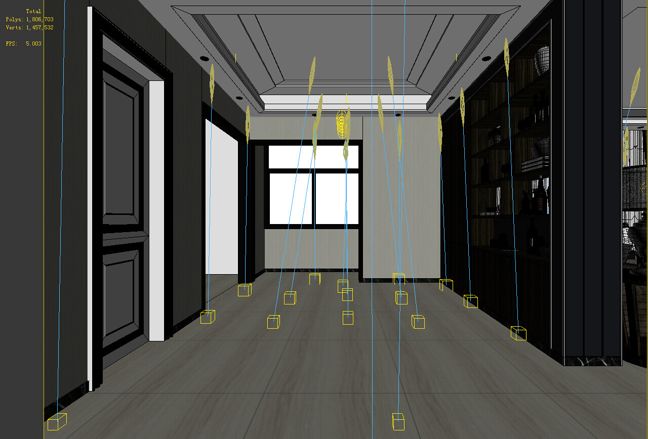 ArtStation - Stylish avant-garde living room design 22 | Resources