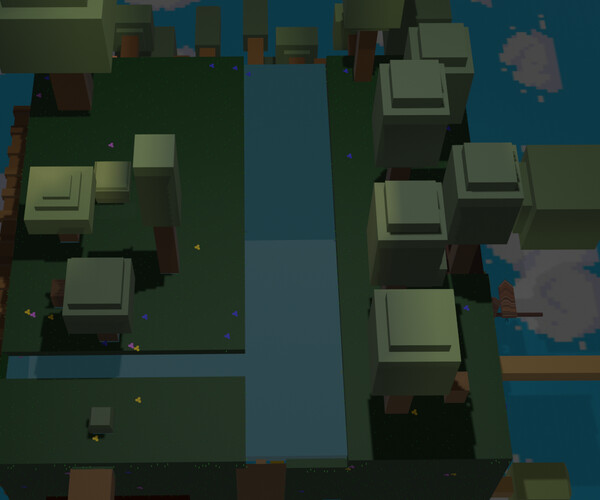 ArtStation - cube planet | Game Assets