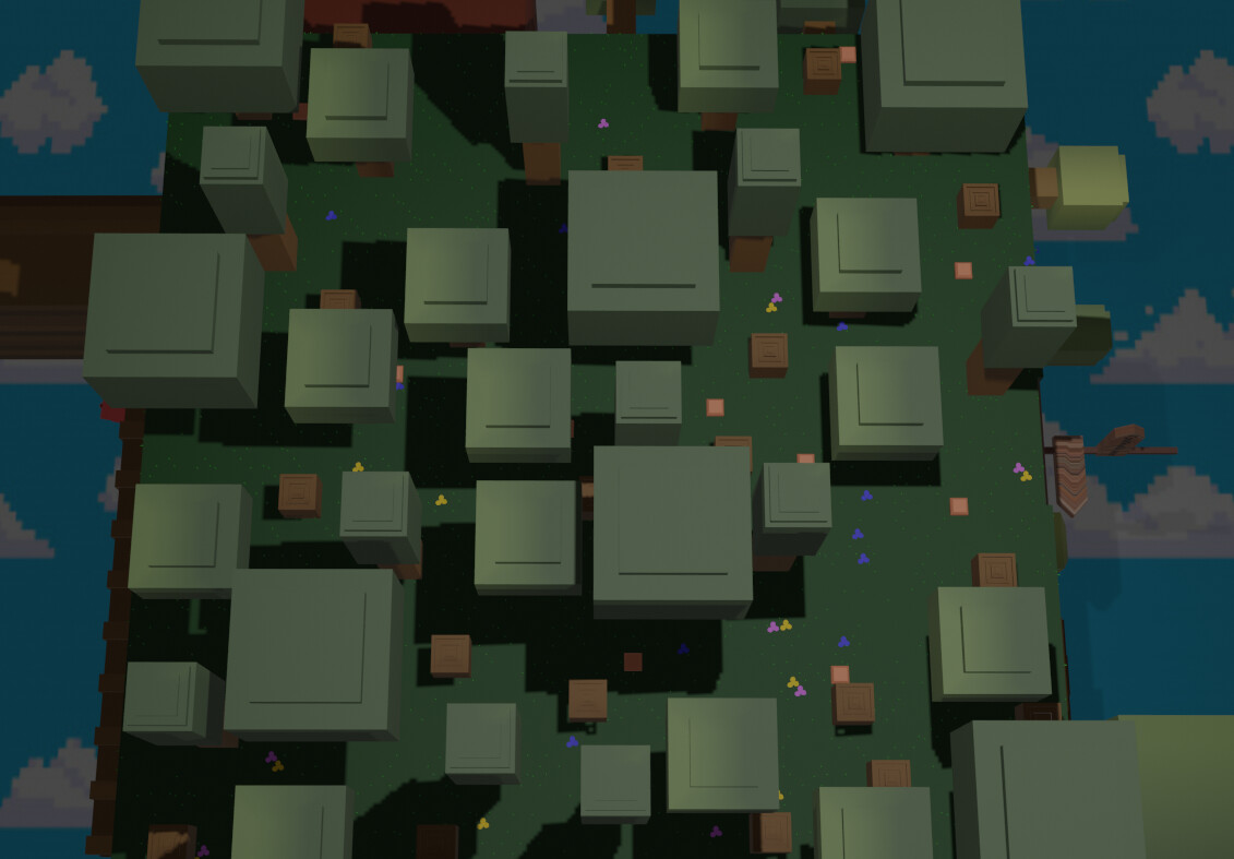 ArtStation - cube planet | Game Assets