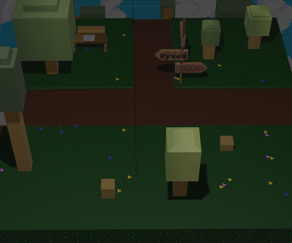 ArtStation - cube planet | Game Assets