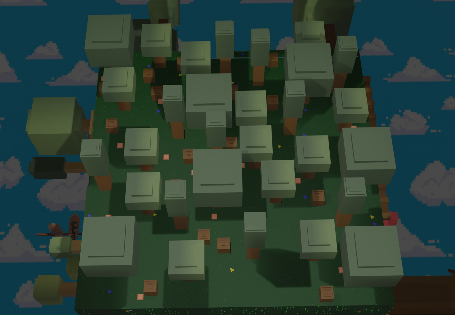 ArtStation - cube planet | Game Assets