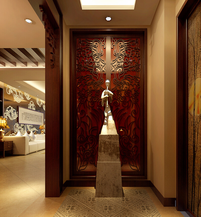 ArtStation - Fashionable Chinese vintage room restaurant 1824 | Resources