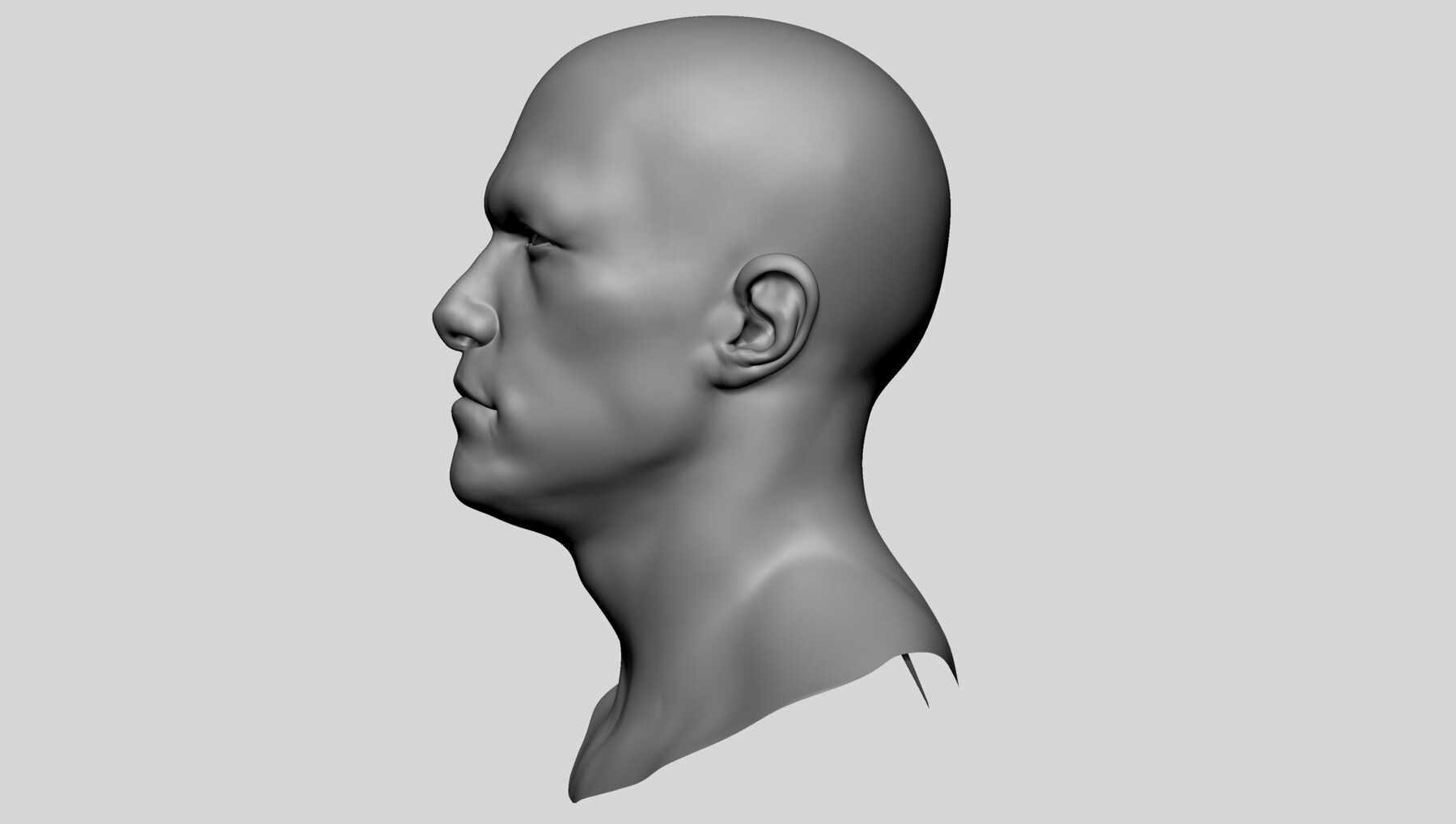 ArtStation - Male Head Basemesh | Resources