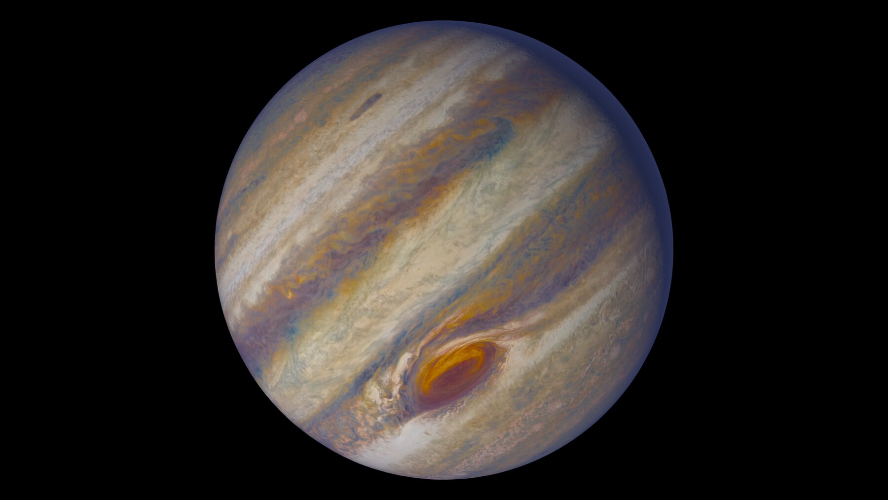 Jupiter Planet Color