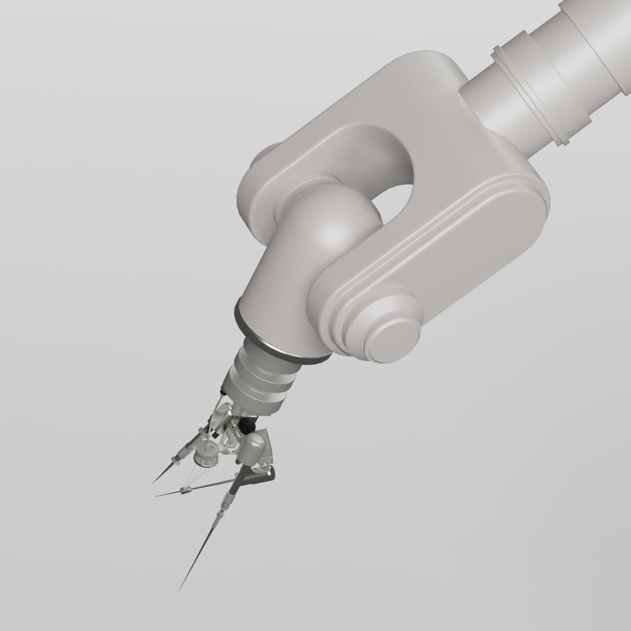 ArtStation - 5 Industrial Robot Arm and 5 tools | Game Assets