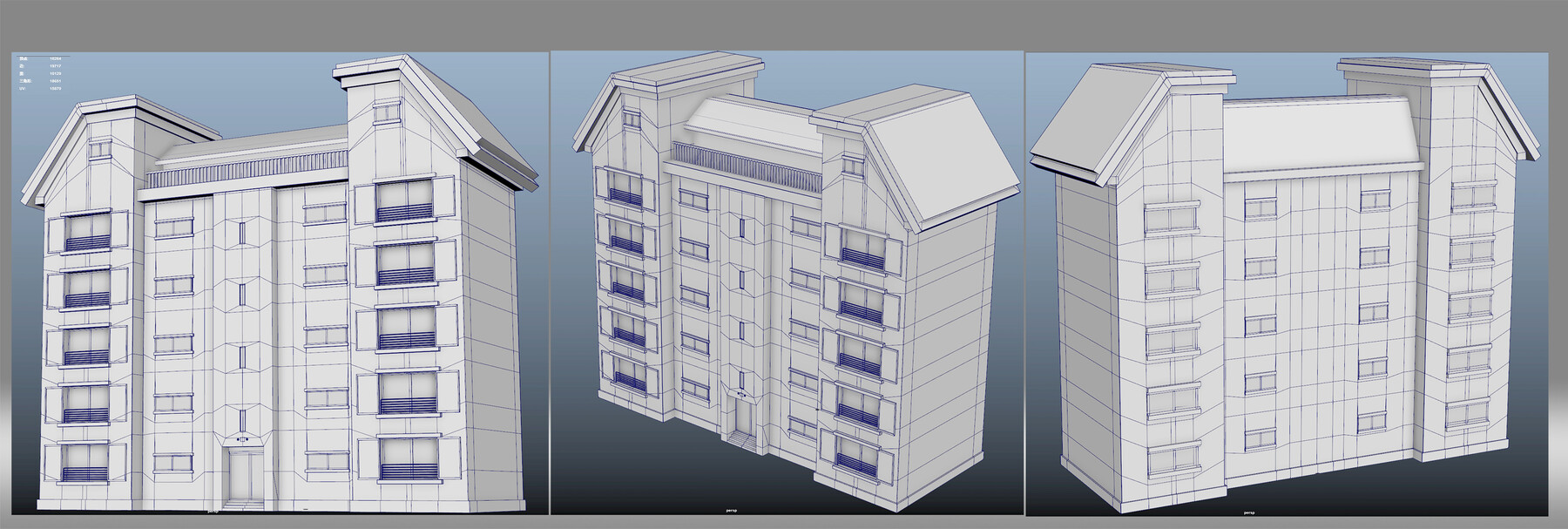 ArtStation - Cartoon building house | Resources