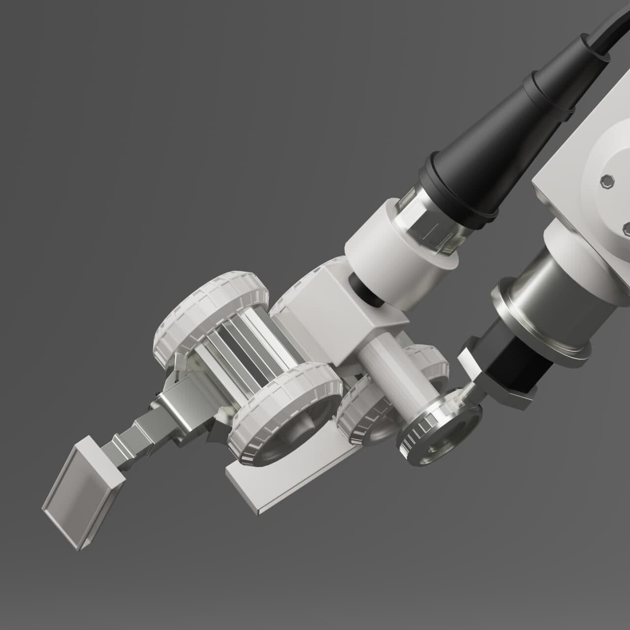 ArtStation - 5 Industrial Robot Arm and 5 tools | Game Assets