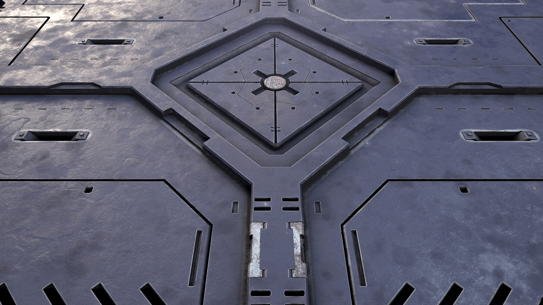 ArtStation - 10 Damaged steel smart materials | Game Assets