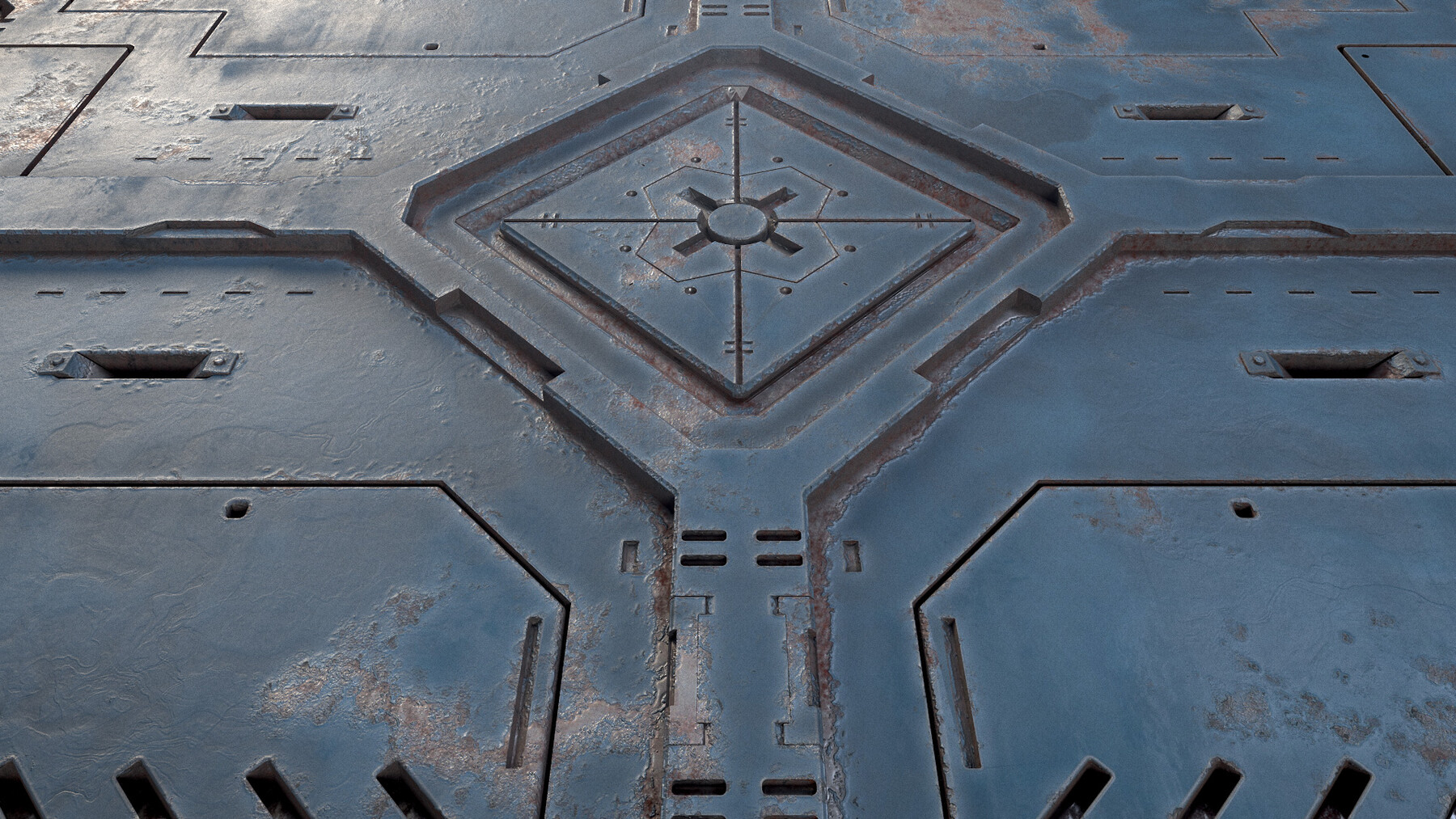 ArtStation - 10 Damaged steel smart materials | Game Assets