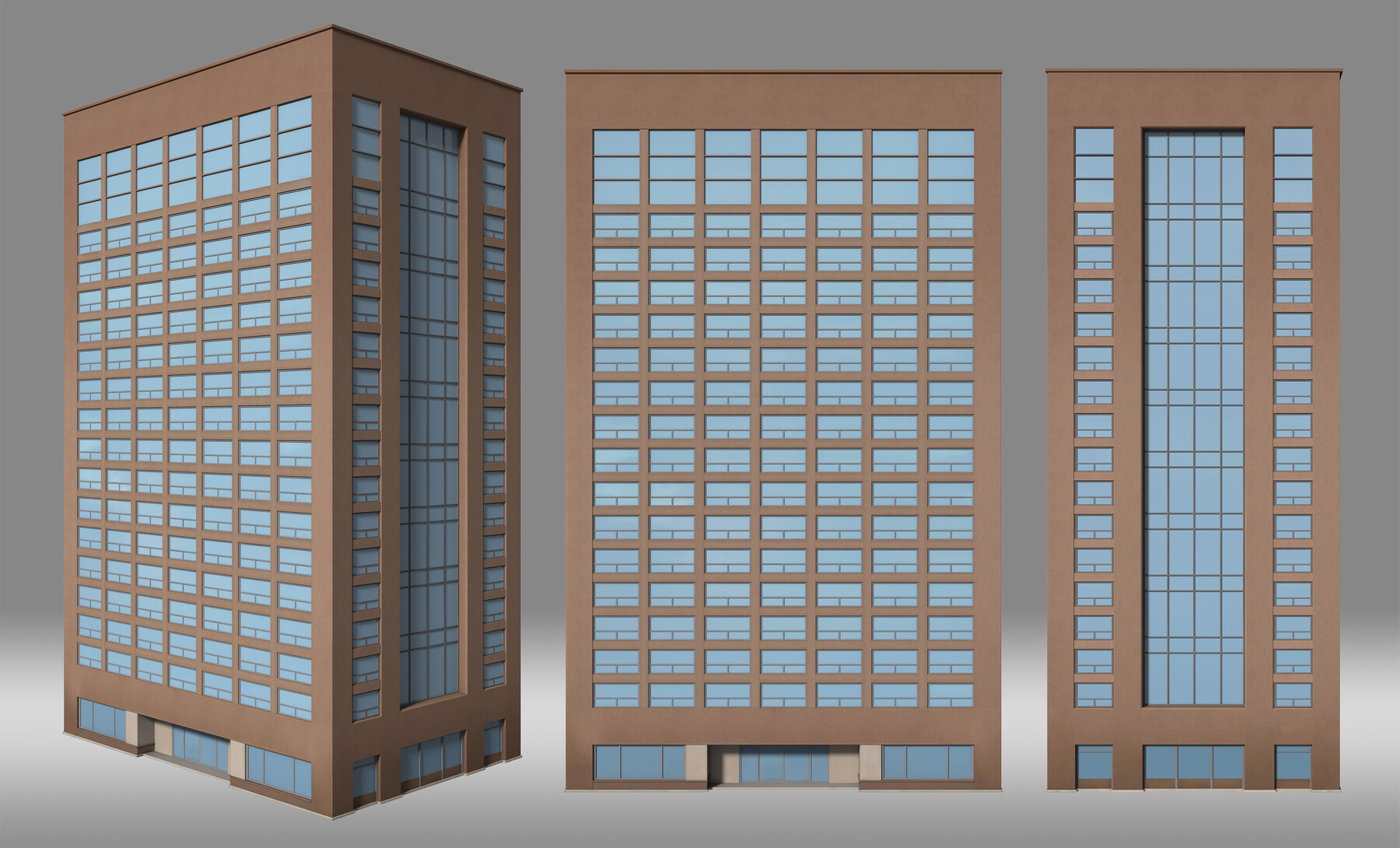 ArtStation - Cartoon high building house | Resources