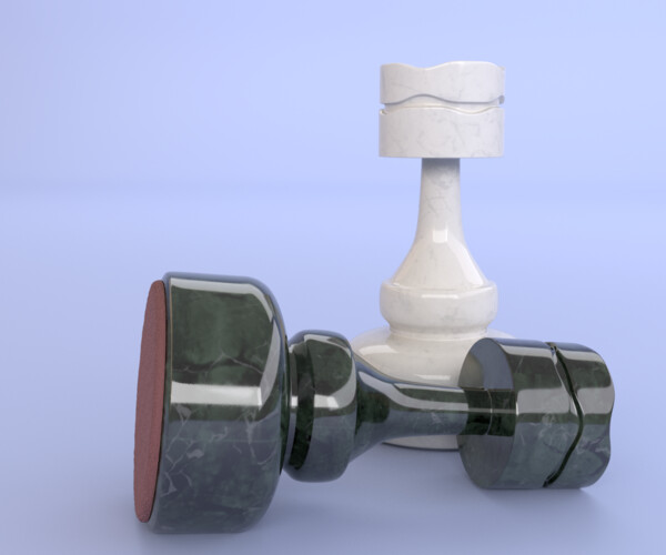 ArtStation - Chess Piece - Rook | Game Assets