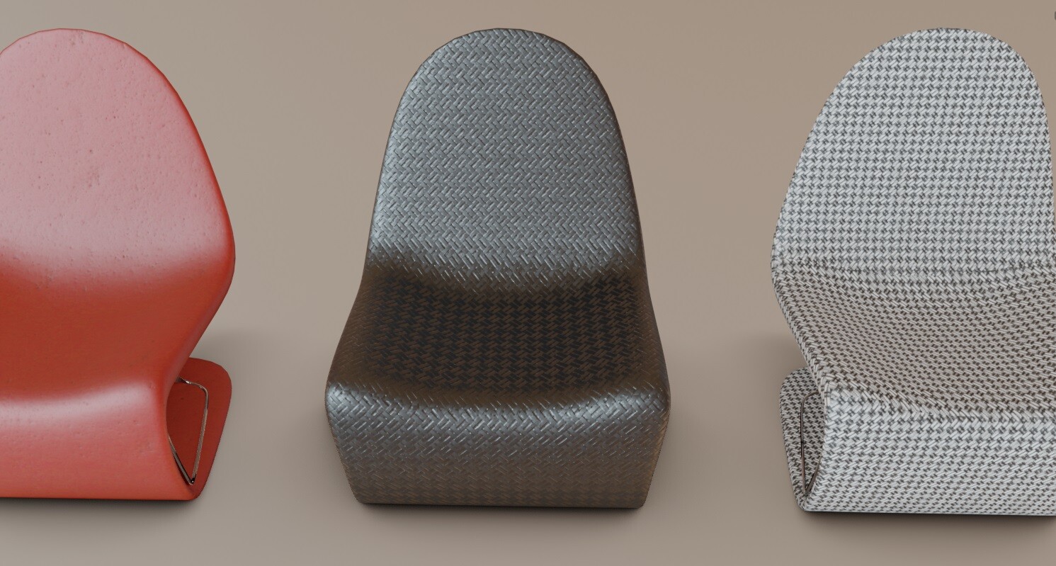 ArtStation - Funky Chair Set | Game Assets