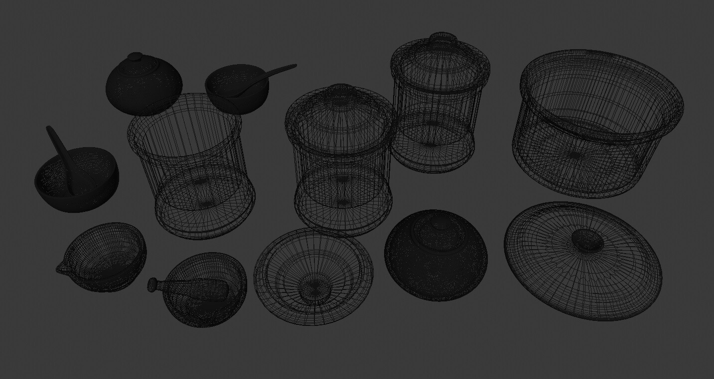 ArtStation - Bowls Collection | Game Assets