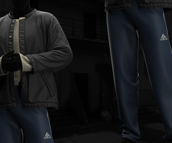 ArtStation - Clo3d/Marvelous designer Male Gopnik outfit. Zprj/Obj/Pose ...