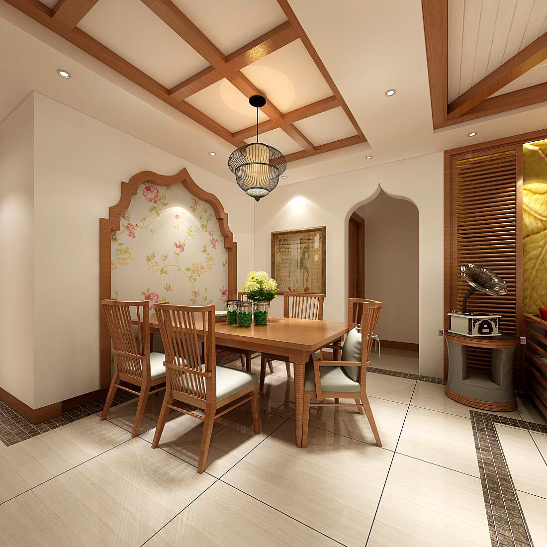 ArtStation - Chinese living room design 01 | Resources