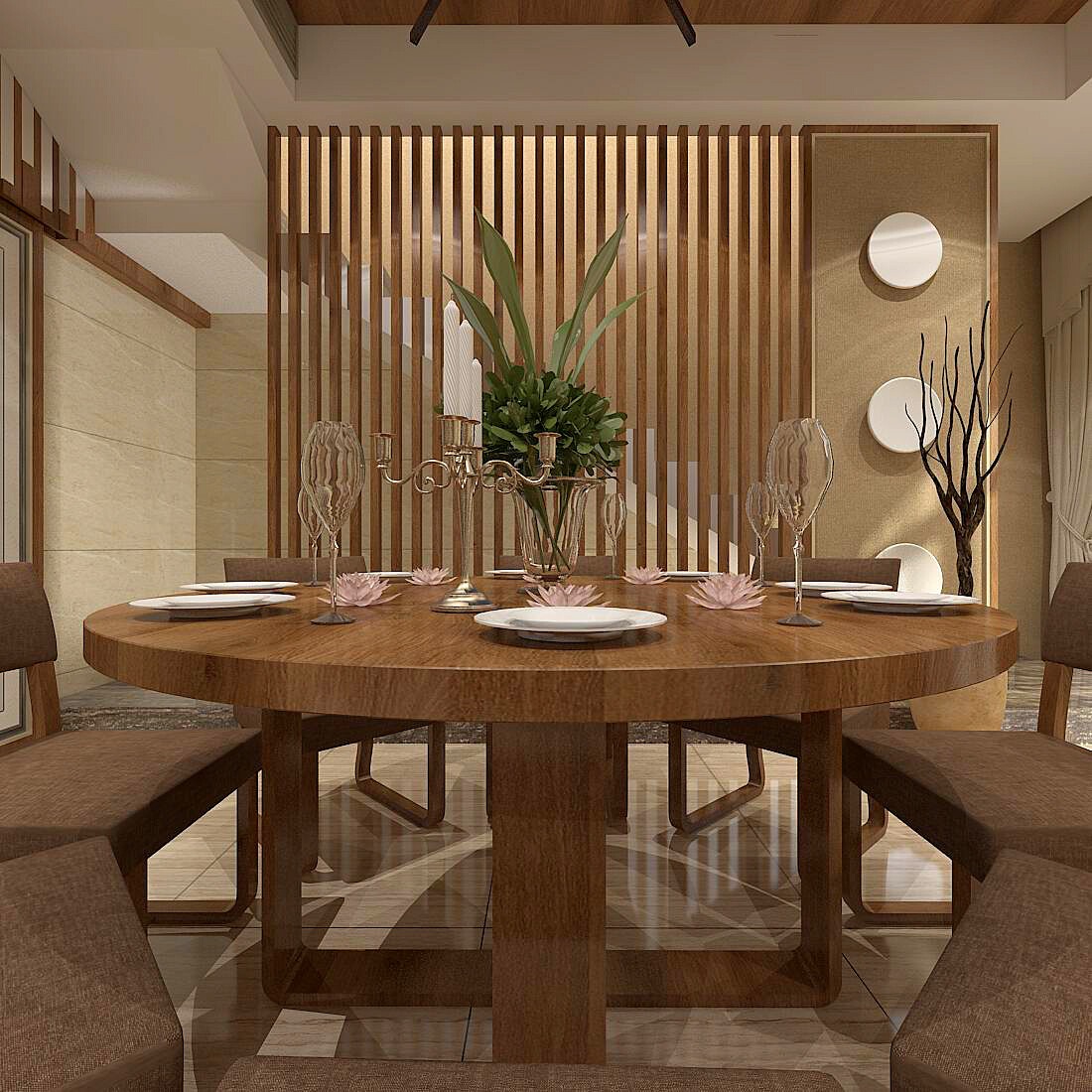 ArtStation - Chinese living room design 09 | Resources