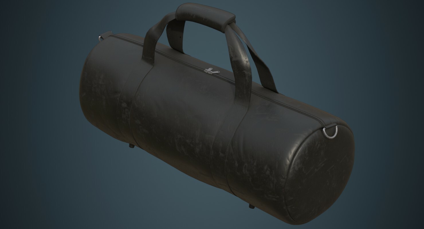 ArtStation - Gym Bag 1B | Game Assets