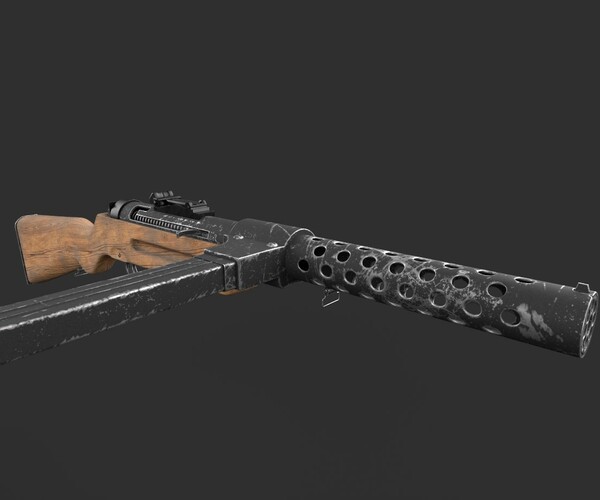 ArtStation - Bergmann MP 28 | Game Assets