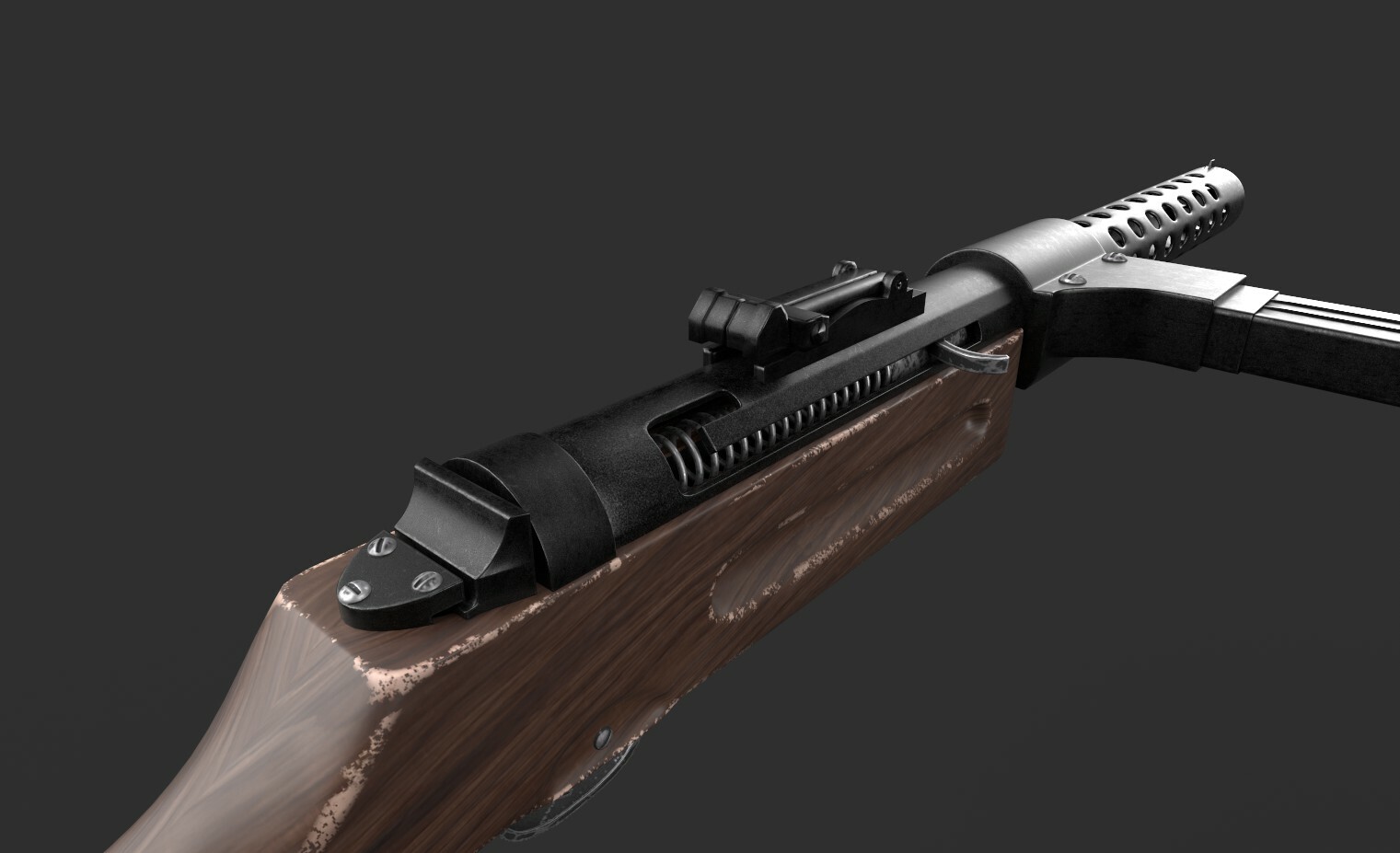 ArtStation - Bergmann MP 28 | Game Assets