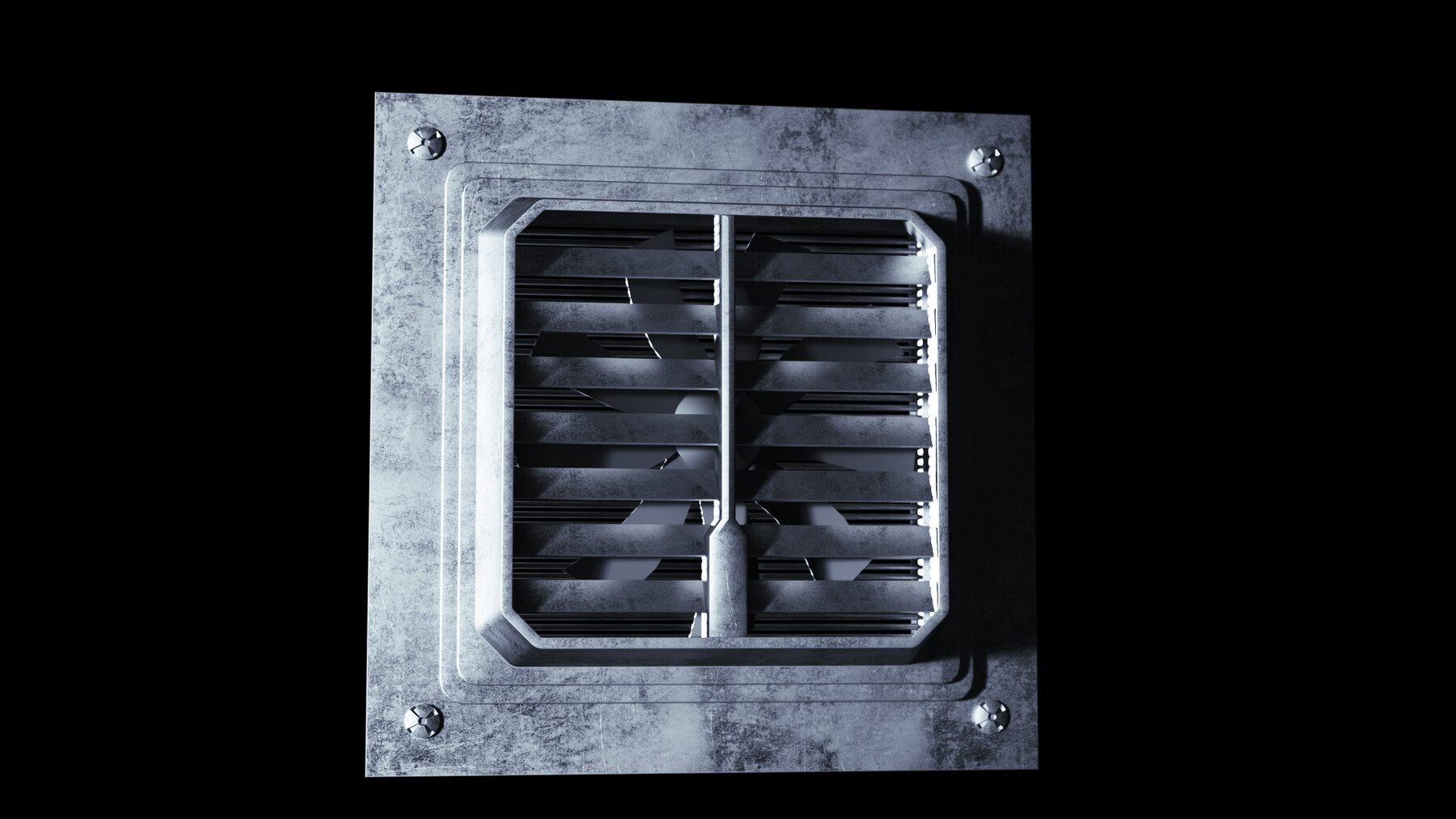 ArtStation - Sci-Fi Metal Ventilation Shaft | Resources