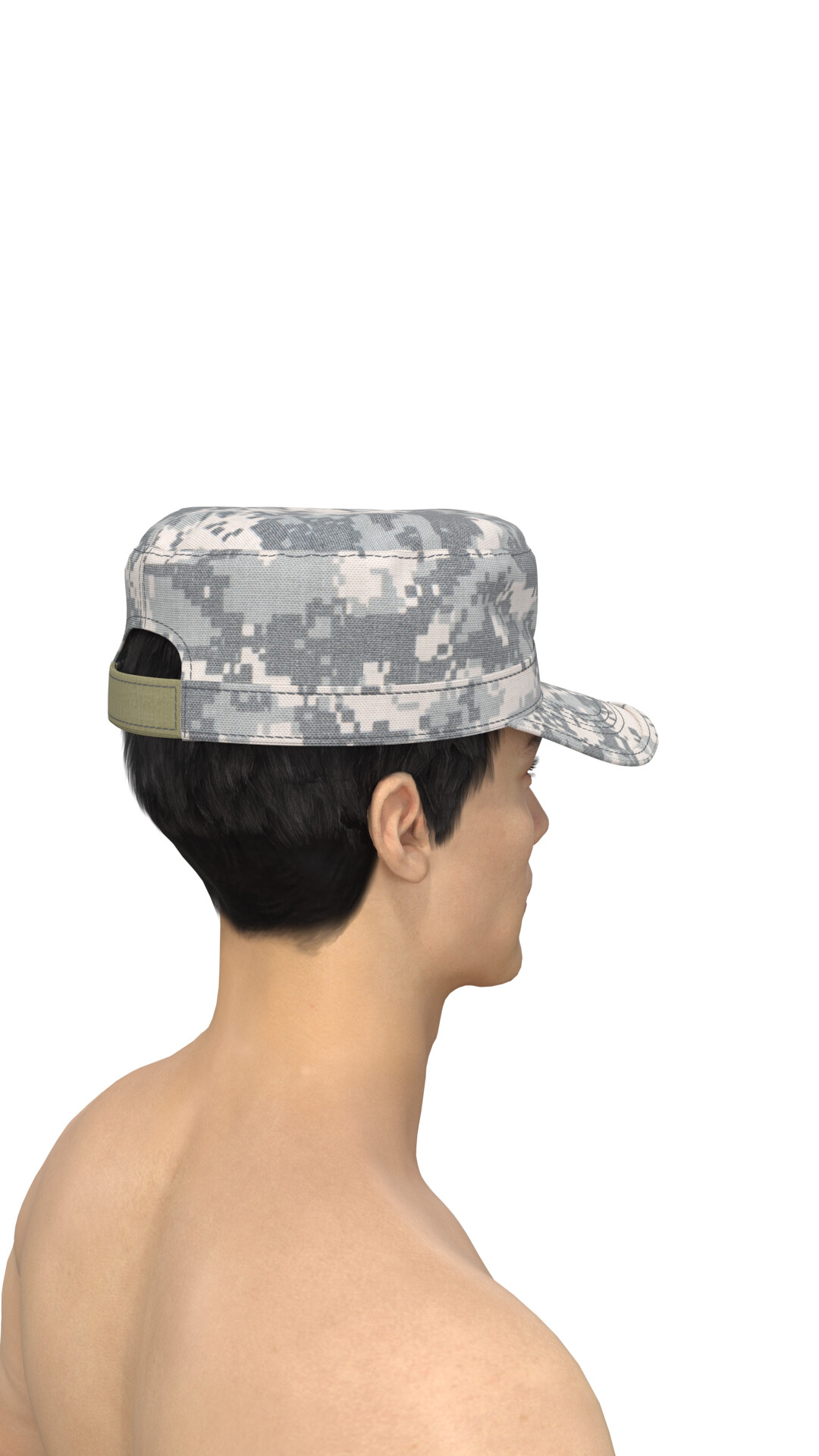 ArtStation - Soldier Military Cap (Marvelous Designer / Clo 3D project ...