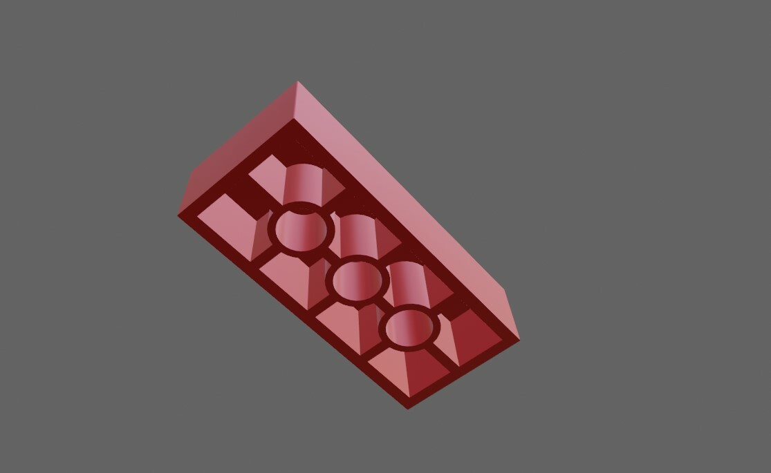 ArtStation - Plastic Brick Low-poly 3D model | Game Assets