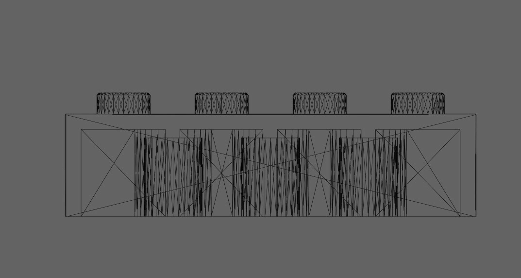 ArtStation - Plastic Brick Low-poly 3D model | Game Assets