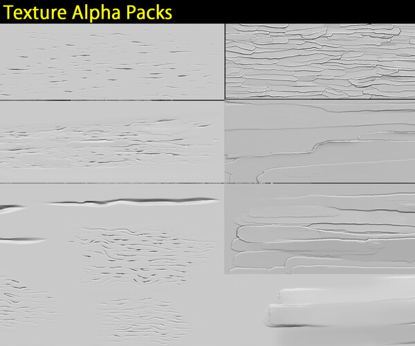 ArtStation - Wooden Alpha Pack | Resources