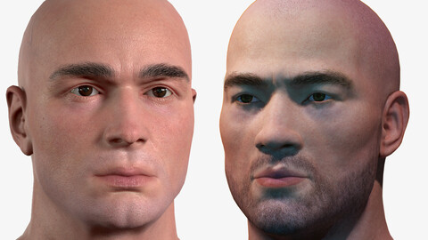 ArtStation - Head Pack - 02 | Game Assets