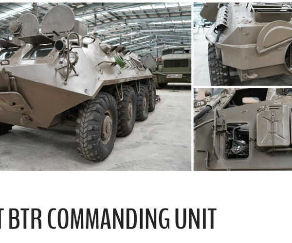 ArtStation - 89 photos of Soviet BTR Commanding Unit | Resources
