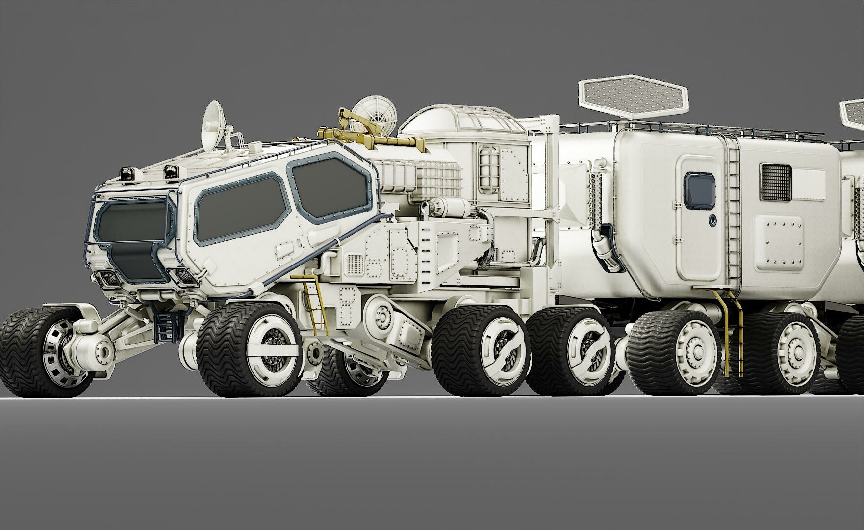 ArtStation - Mars Transport Rover 3D model | Resources