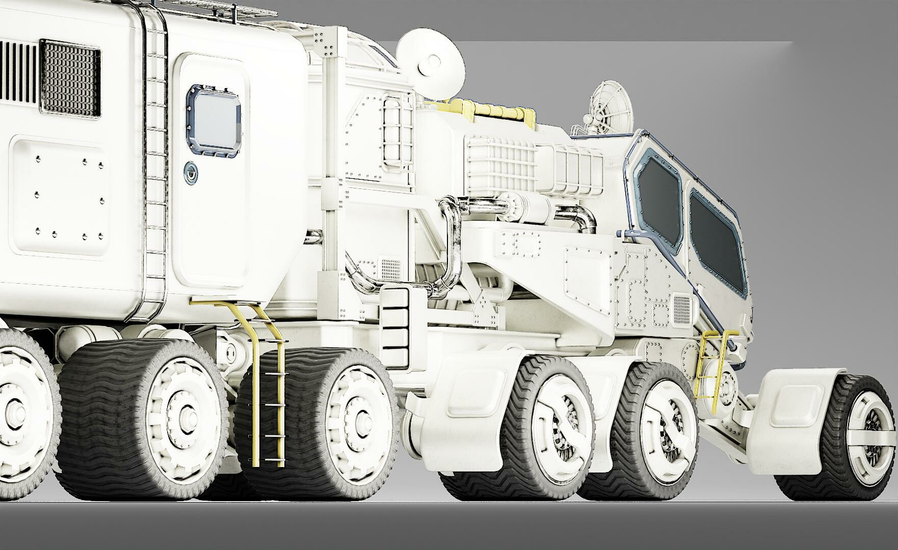 ArtStation - Mars Transport Rover 3D model | Resources