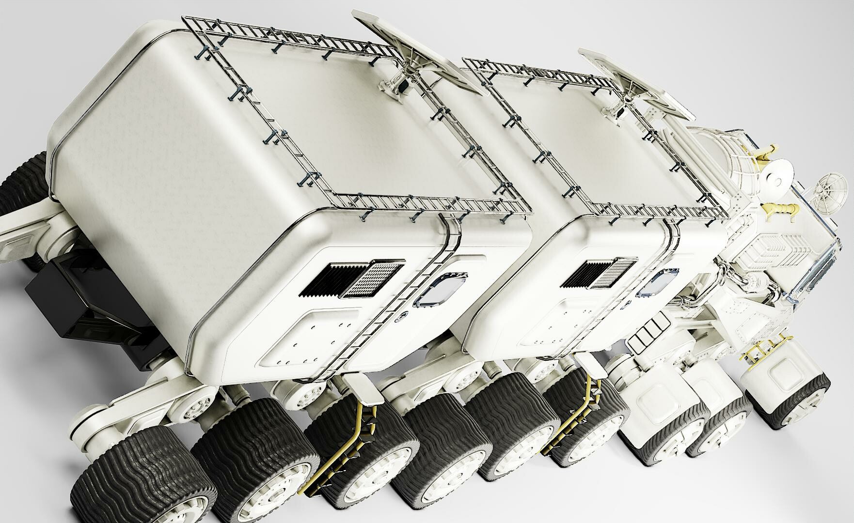 ArtStation - Mars Transport Rover 3D model | Resources