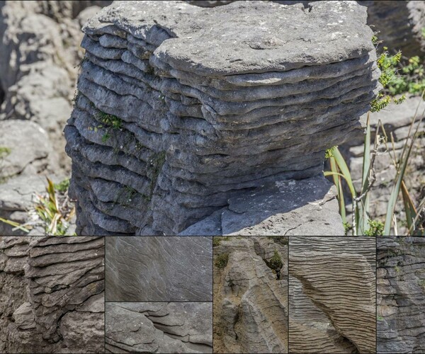 ArtStation - 810 photos of Pancake Layered Cliffs | Resources