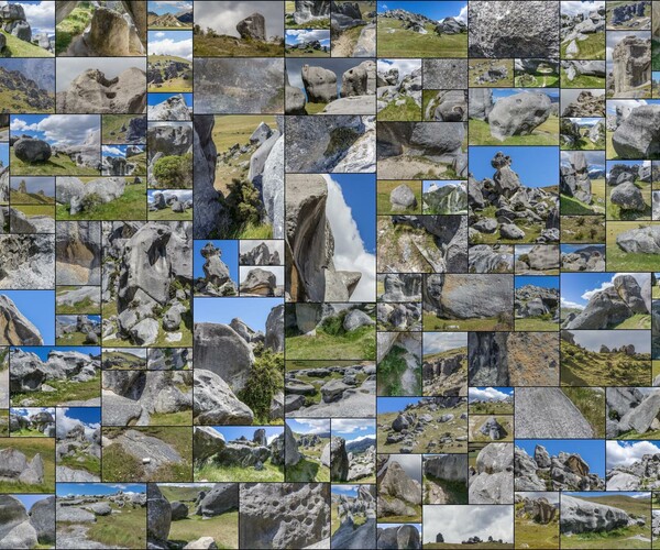 ArtStation - 583 photos of Huge Gray Torlesse Boulders | Resources