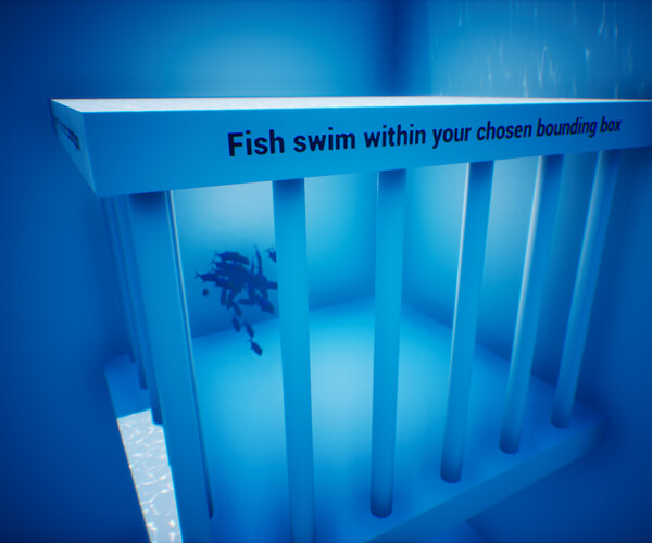 ArtStation - Fish School System V2 UE4 | Game Assets