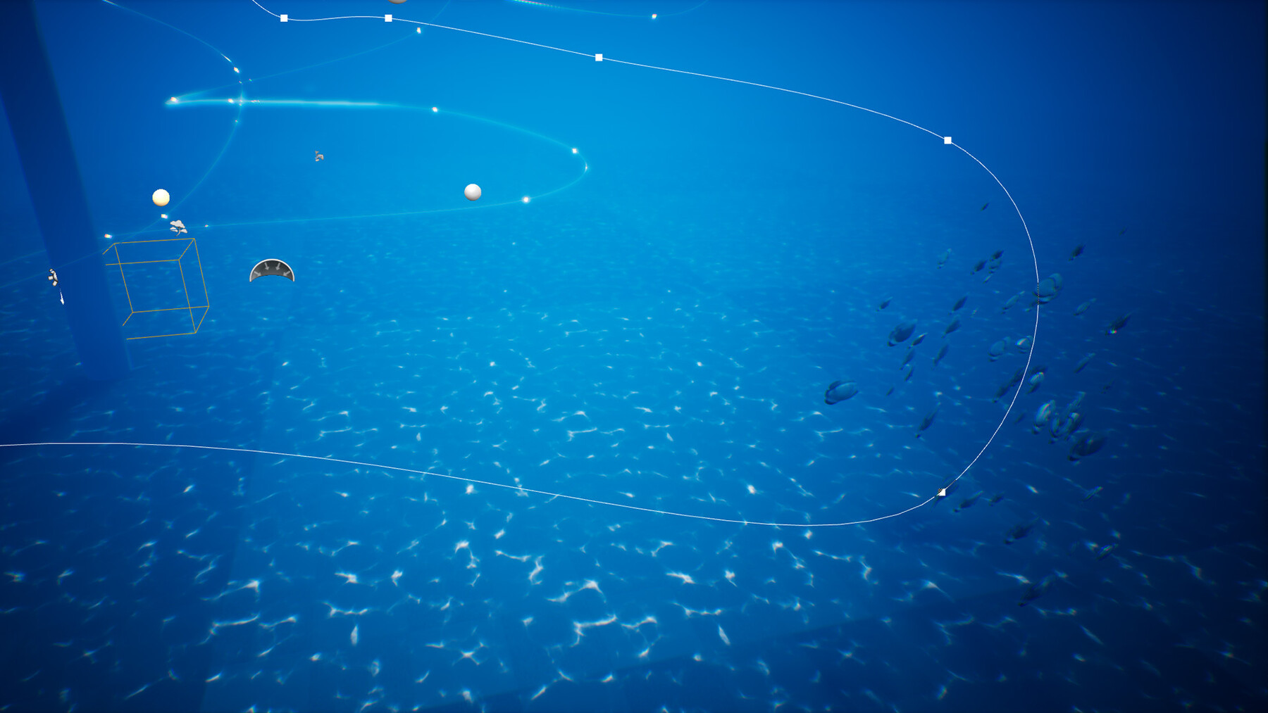 ArtStation - Fish School System V1 UE4 | Game Assets