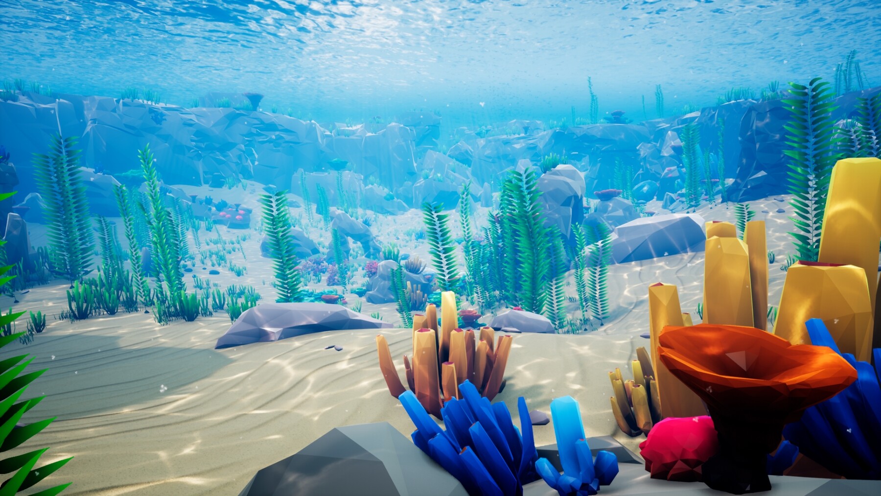 ArtStation - Low Poly Ocean Environment Pack UE4 | Game Assets