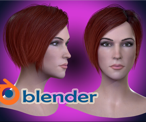 ArtStation - Female Head | Game Assets