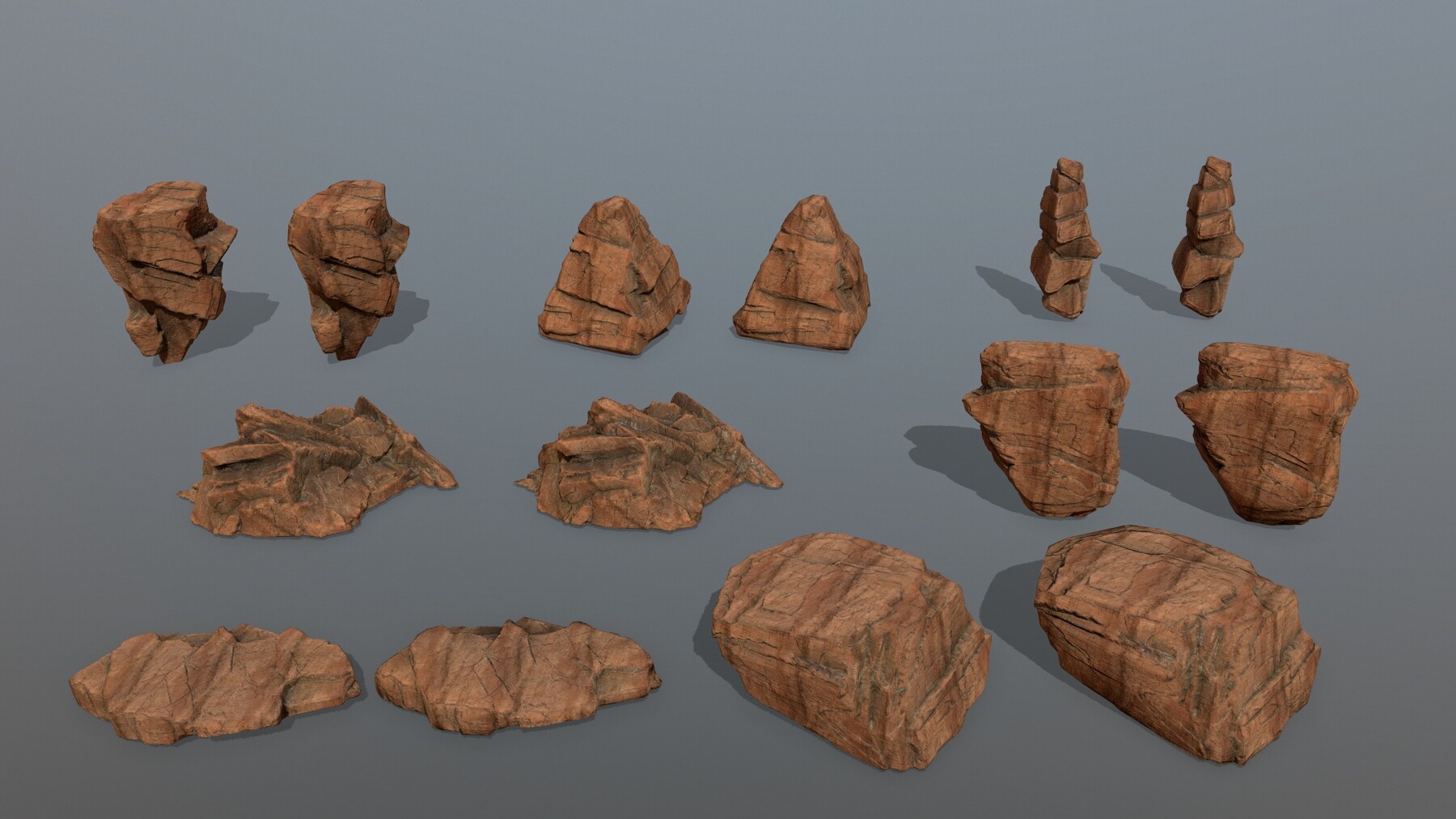 ArtStation - Sandstone Set | Game Assets