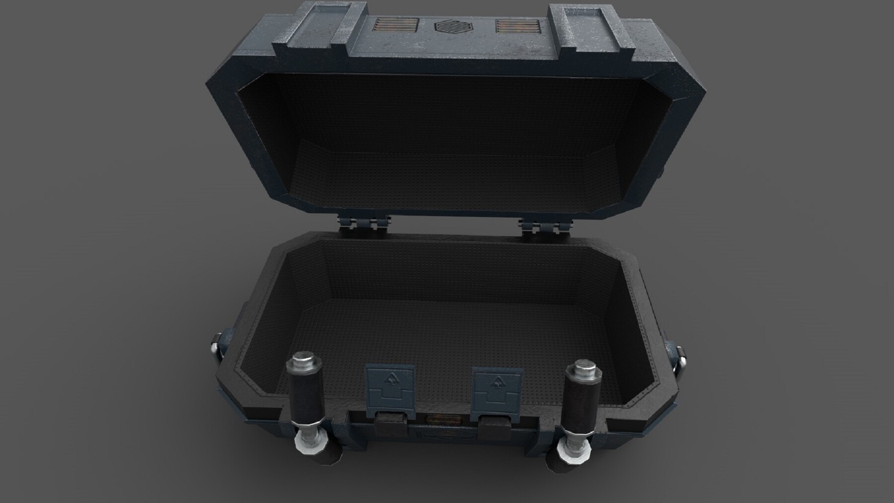 ArtStation - Military safe storage box PBR low-poly 3D model Low-poly ...