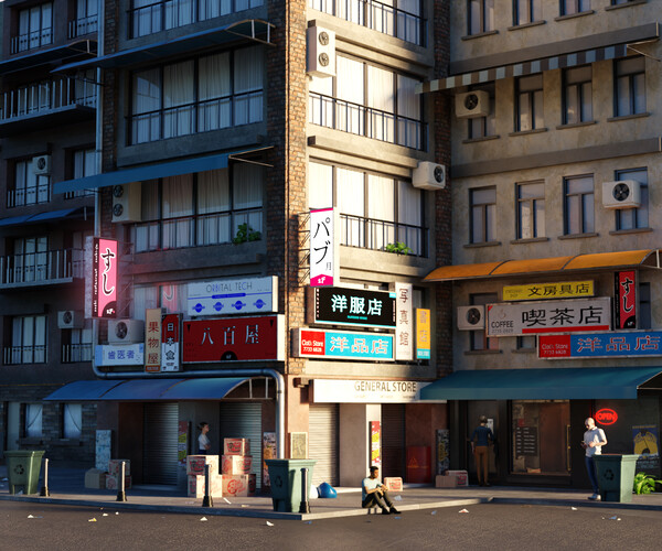 ArtStation - Modular Building Asset Pack | Resources