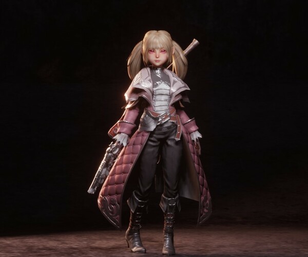 ArtStation - MMORPG character style full process - Blender | Tutorials