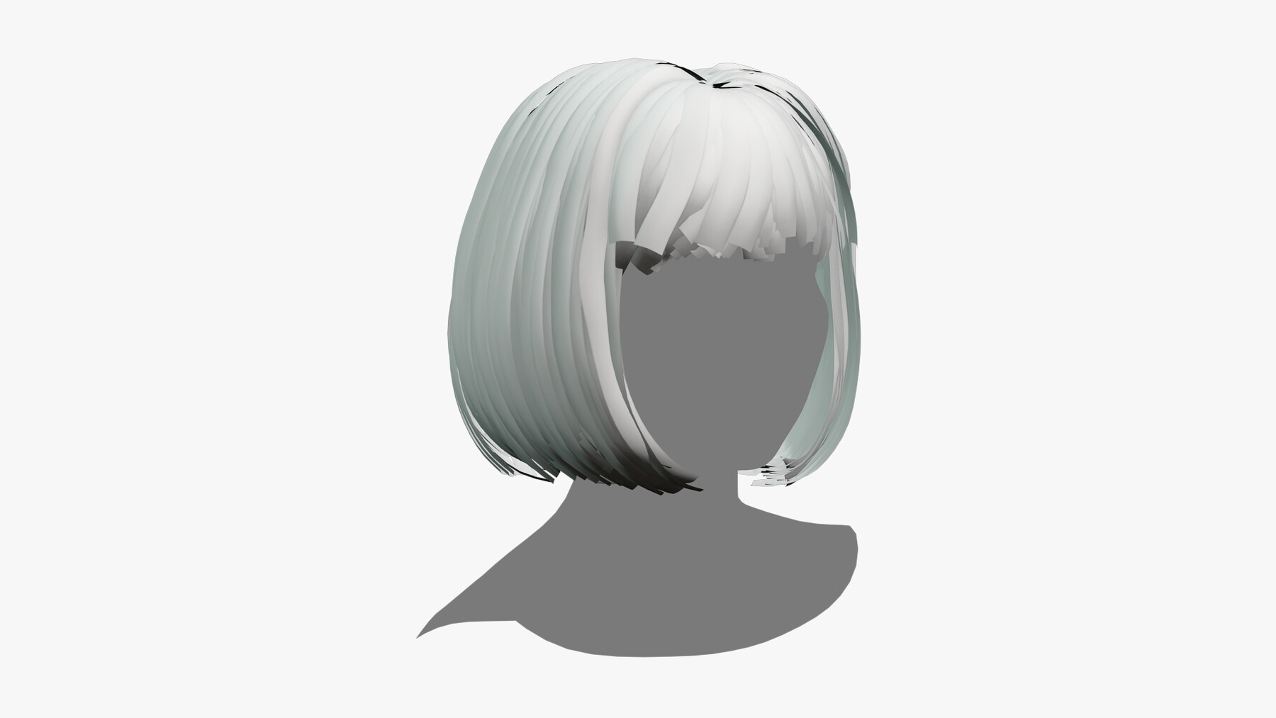 ArtStation - Hair Female - 009 | Game Assets